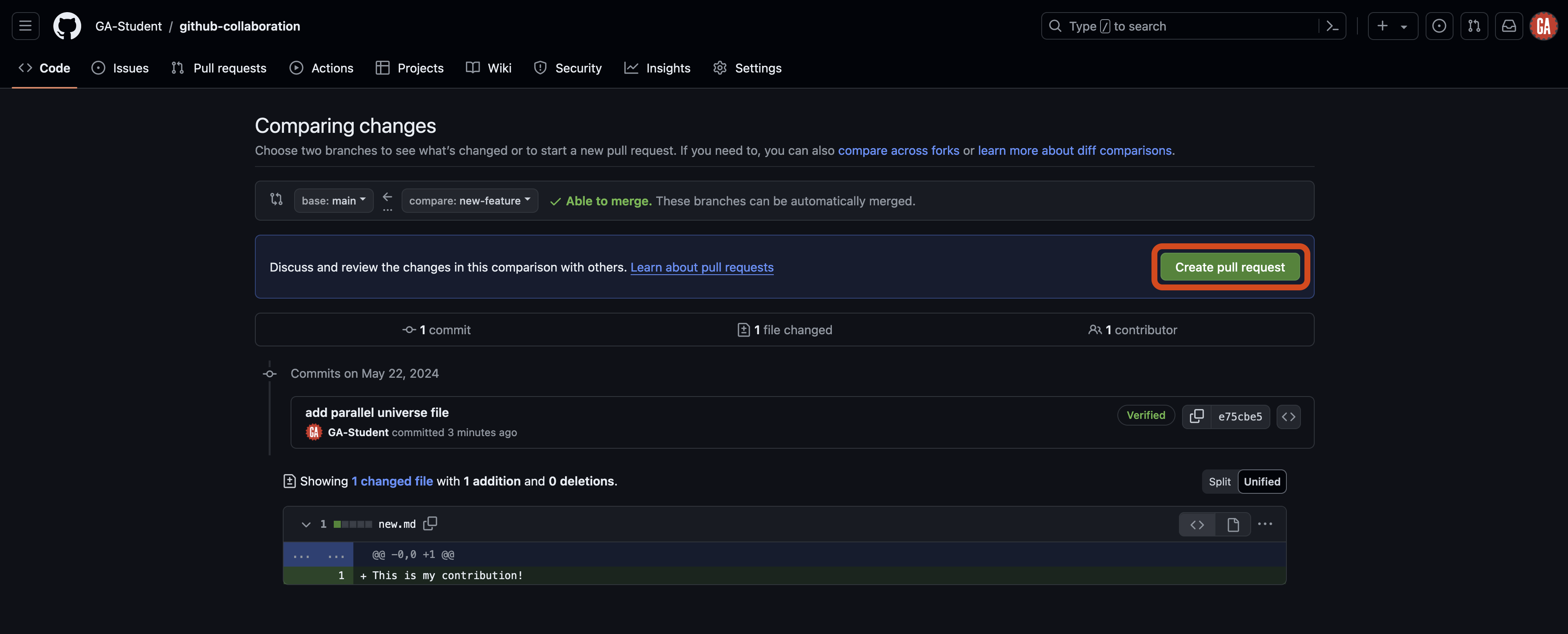 GitHub Collaboration