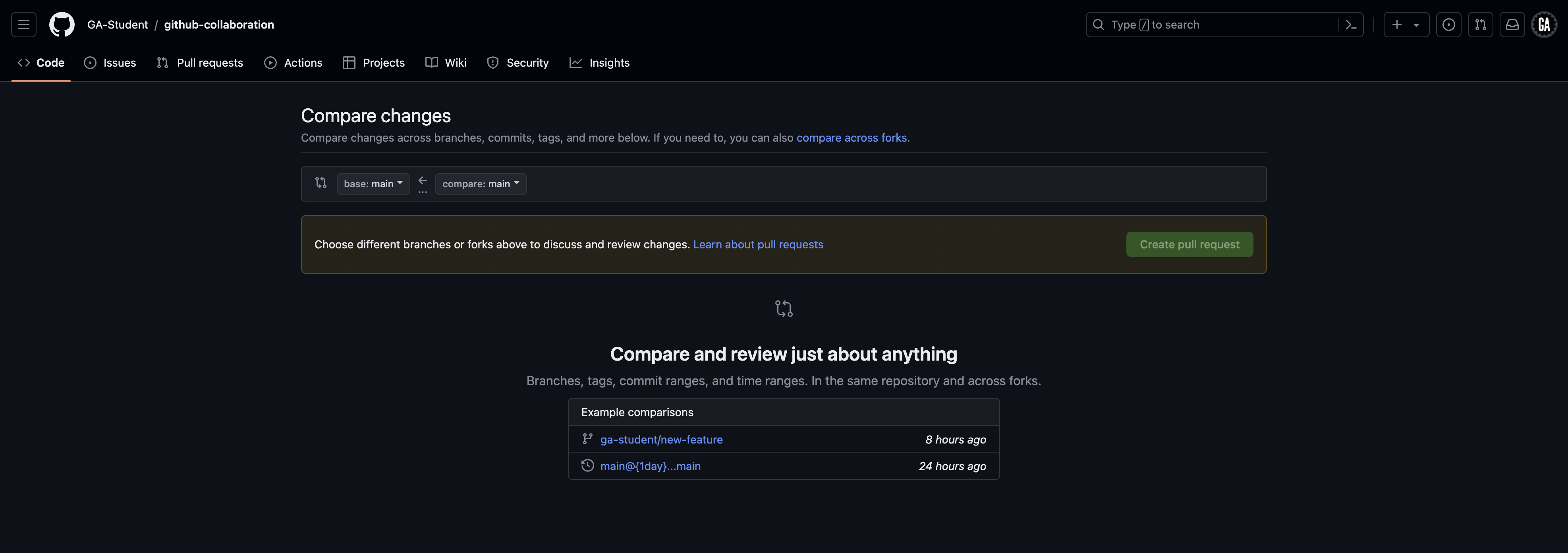 GitHub Collaboration