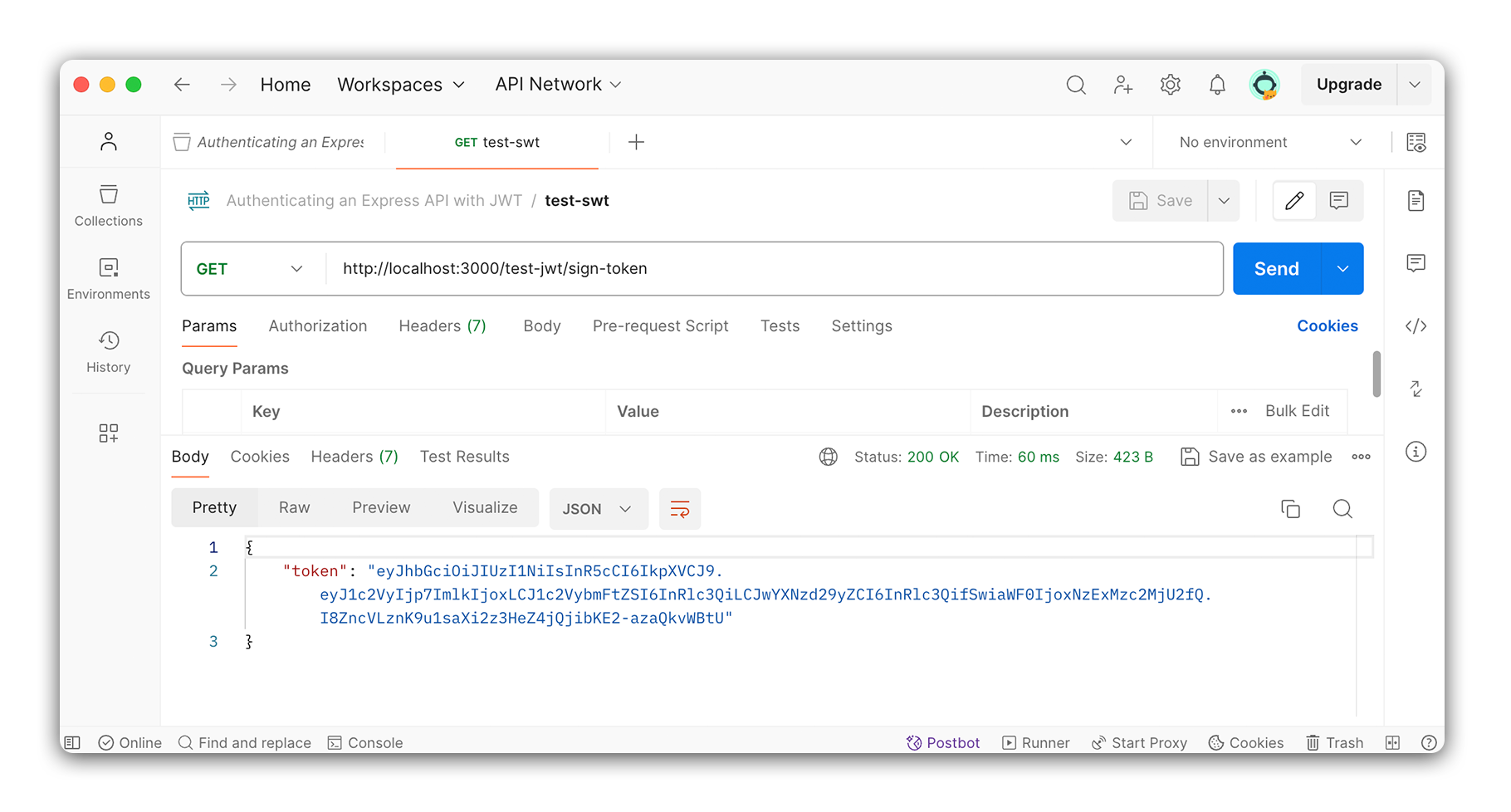 JWT Authentication in Express APIs